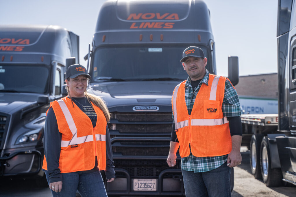 Couple Team Driving: On the Road Together - Nova Lines